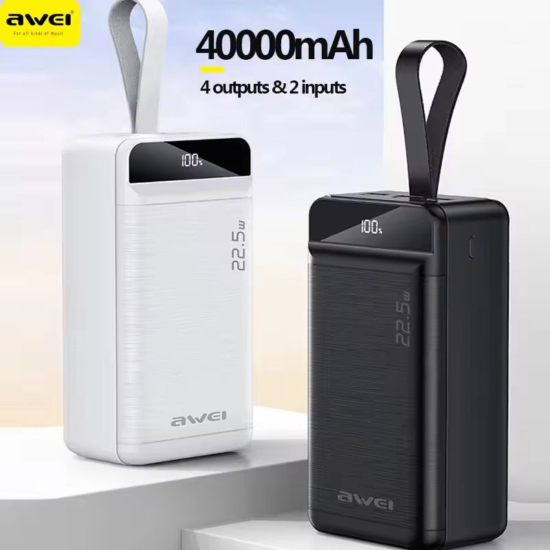Awei P141K 40,000MAH Powerbank – Fonex (Fiji) Pte Limited