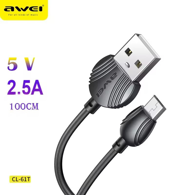Awei CL-61 Micro Cable 1m – Fonex (Fiji) Pte Limited