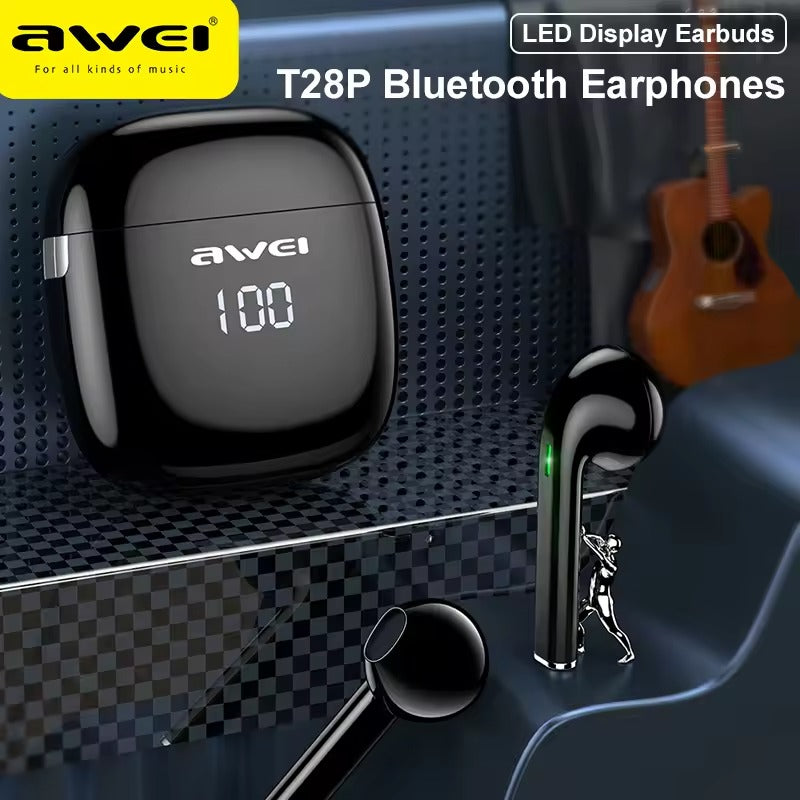 Awei T28P Wireless Earbuds – Fonex (Fiji) Pte Limited